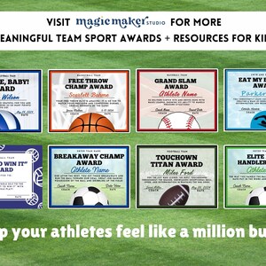 Editable Softball Award Certificate Template Softball Team Award ...