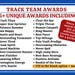Track and Field Award Certificates, Editable Track Team Awards Template ...