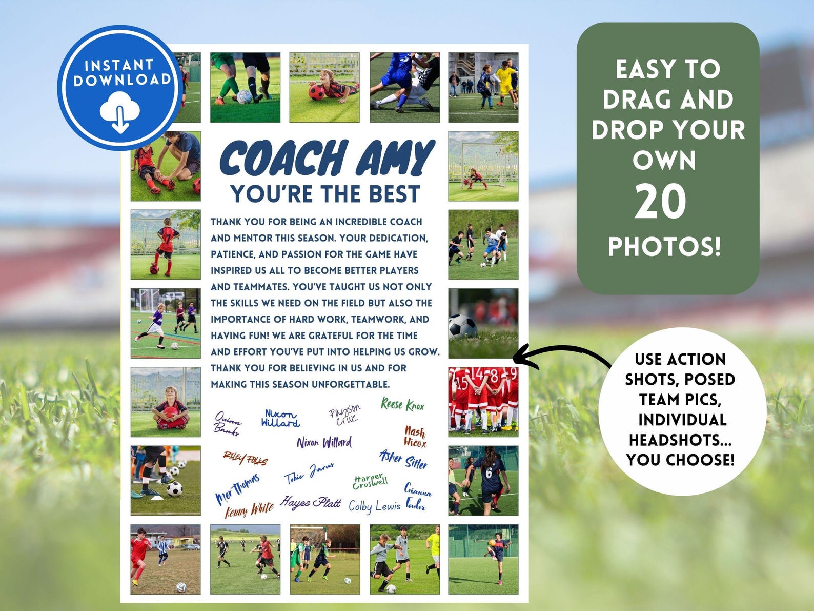 EDITABLE Basketball Coach Appreciation Printable, Team Gift Printable ...