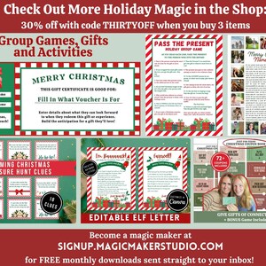 Santa Switch Christmas Party Games White Elephant Gift Exchange ...