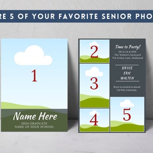 Graduation Announcement Template Graduation Invitation 2025 Template ...