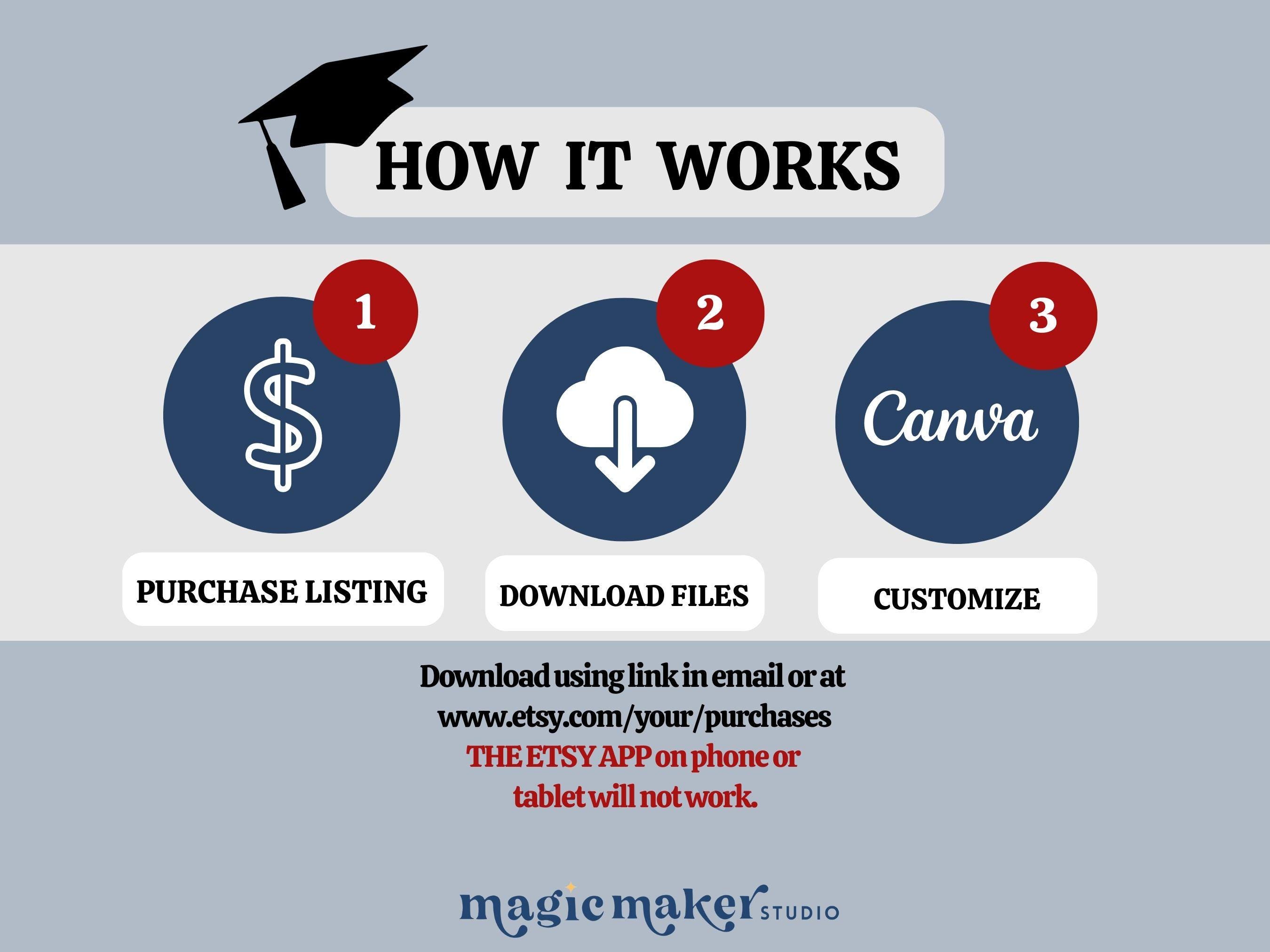 Yearbook Ad Template Senior Salute Full Page Template Canva Boy Girl ...