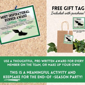 Cross Country Running Award Certificate Editable X Country Awards ...