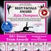 Dance Team Award Certificates Editable in Canva Dance Awards End of ...