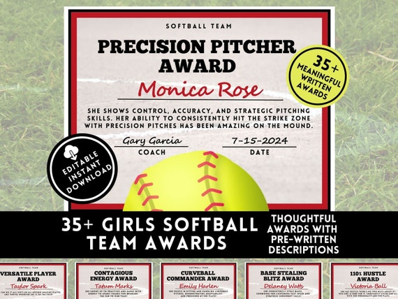 Fastpitch Softball Awards