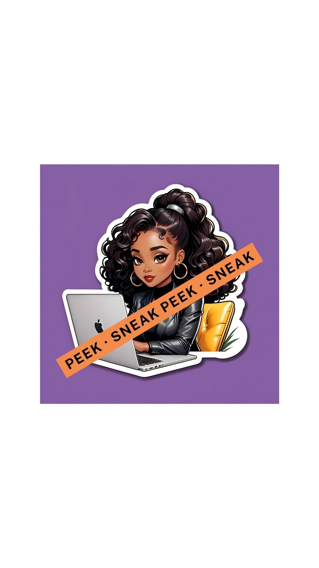 Printable Girl CEO Sticker - Etsy