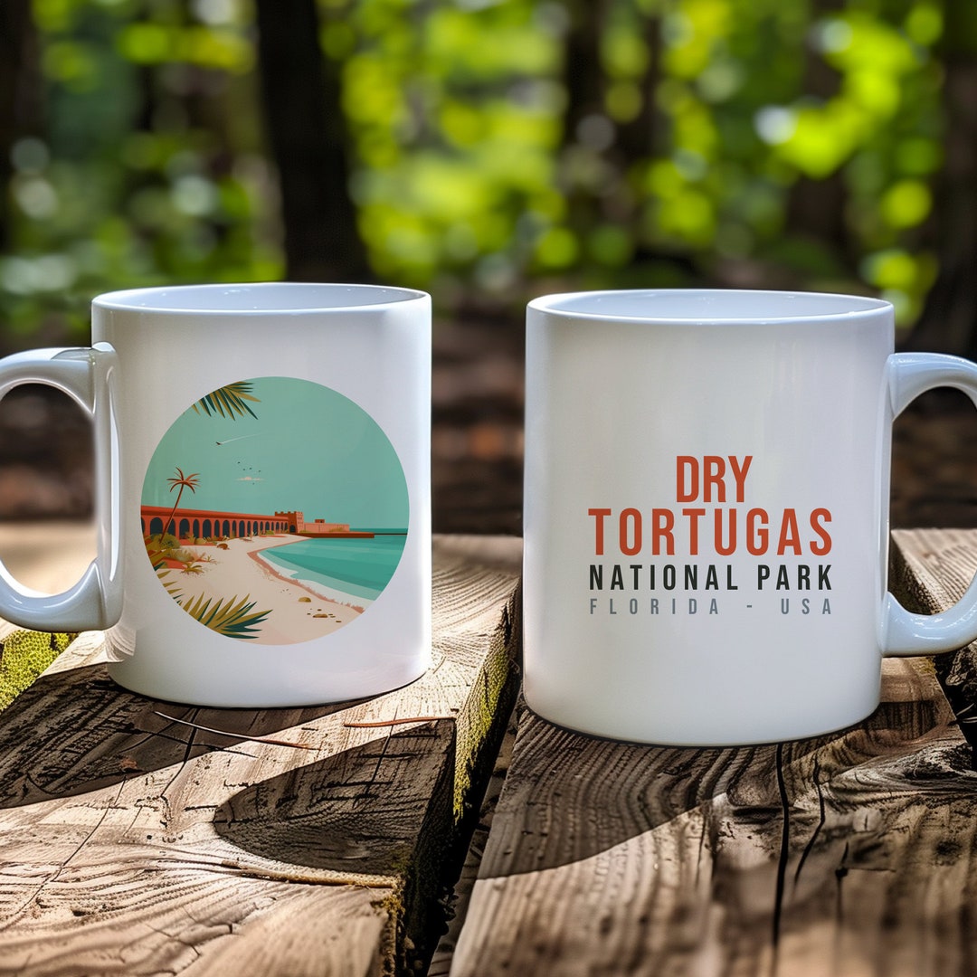 Dry Tortugas National Park Florida Mugs, Great Gift for Outdoor Lovers ...