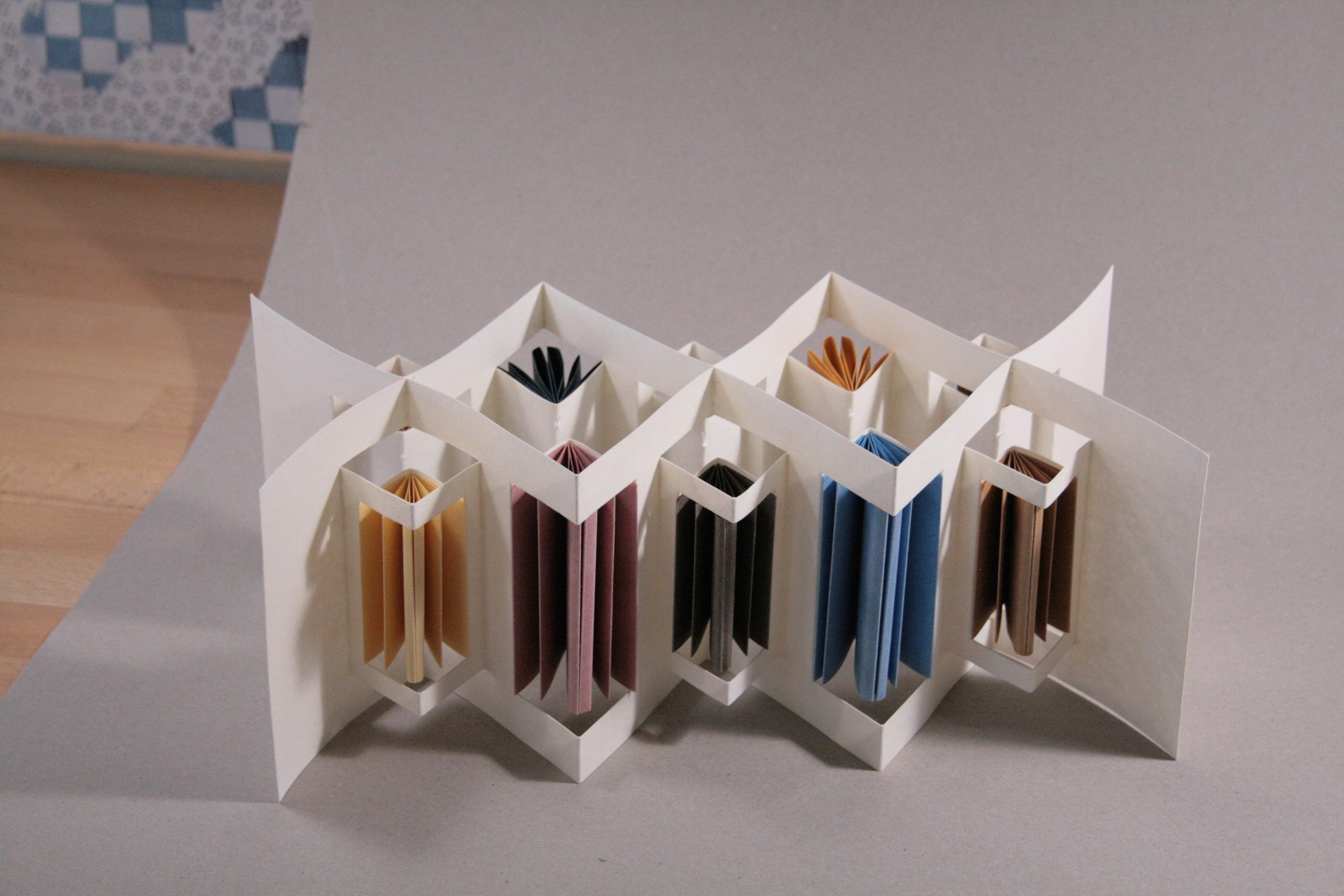 DOUBLE ACCORDION Concept Art Book With Pop-up, With the Corresponding ...