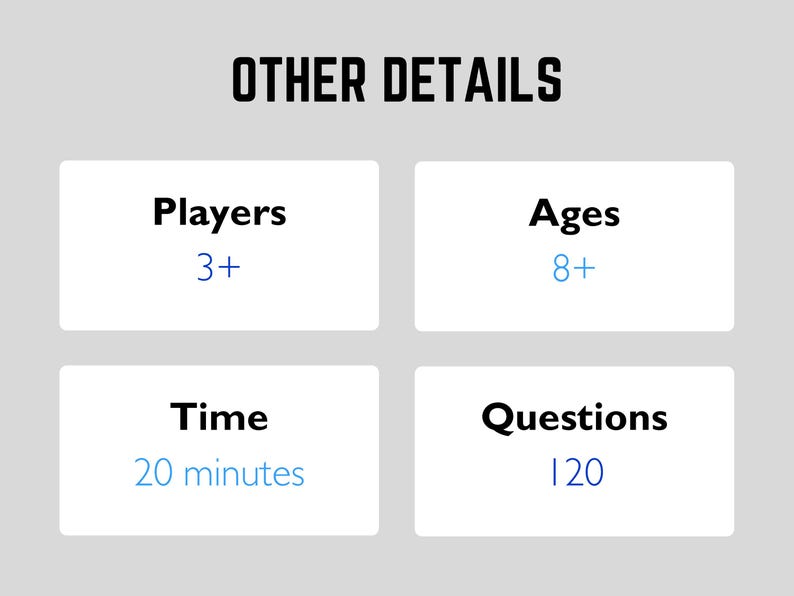 Family Friendly Feud: Printable Large Group Party Game for Kids ...