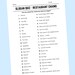 Printable Restaurant Chains Slogan Match up Quiz With Answers - Etsy