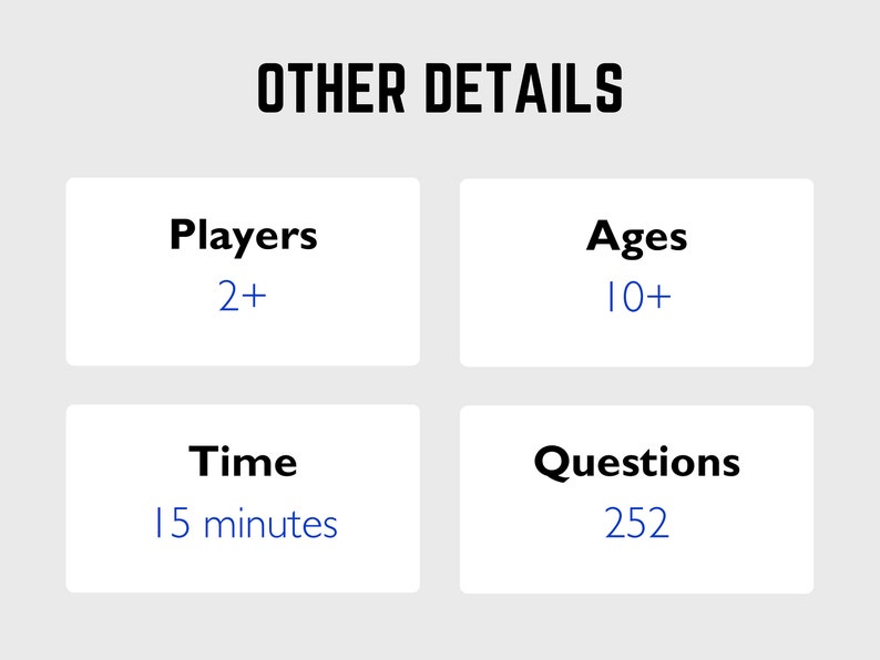 Family 5 Second Game Printable Party Game Downloadable 5 Second Rule ...