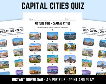 Printable Skyscrapers Picture Quiz With Answers: Picture Round Quiz ...