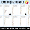 Printable Picture Quiz Bundle 10 Fun Quizzes in 1 Picture Round Quiz ...