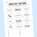 Printable Food and Drink Dingbats Picture Quiz With Answers ...