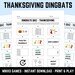 Printable Thanksgiving Dingbats Picture Quiz With Answers: Downloadable ...