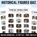 Printable Historical Figures Picture Quiz With Answers Picture Round ...
