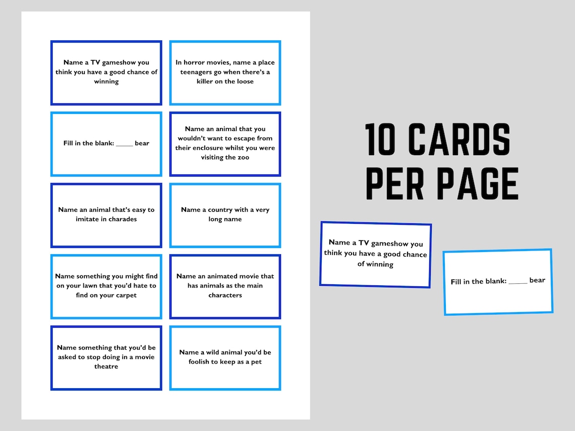 Majority Rules: Printable Large Group Party Game for Kids & Adults ...