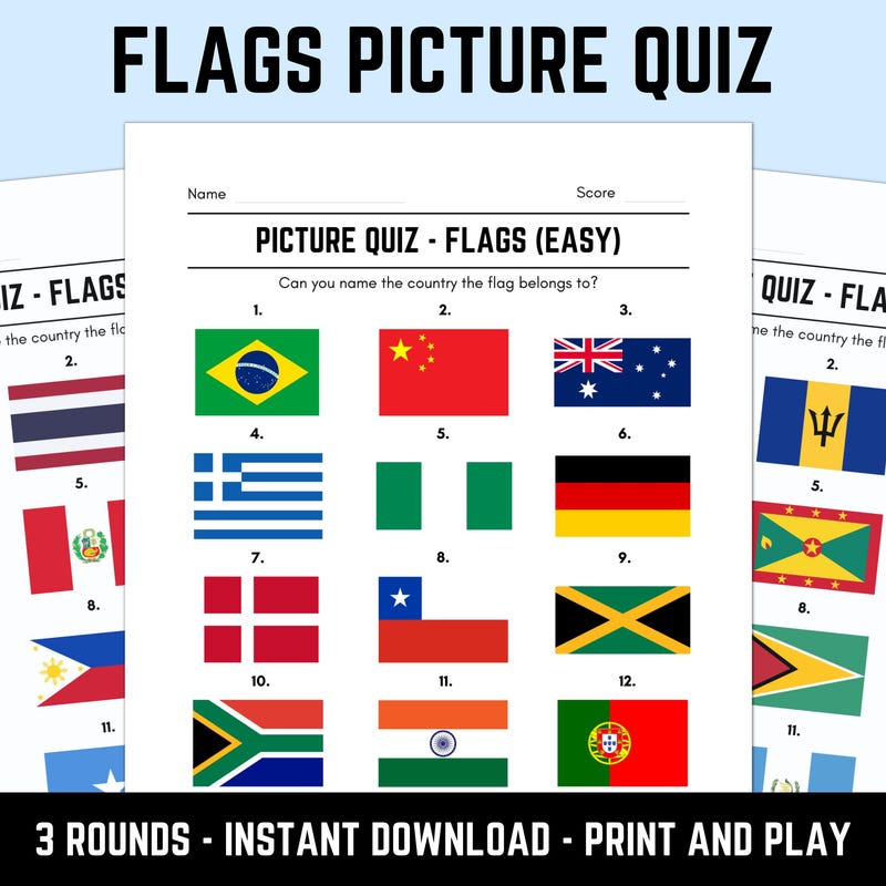 Printable Flag - Etsy