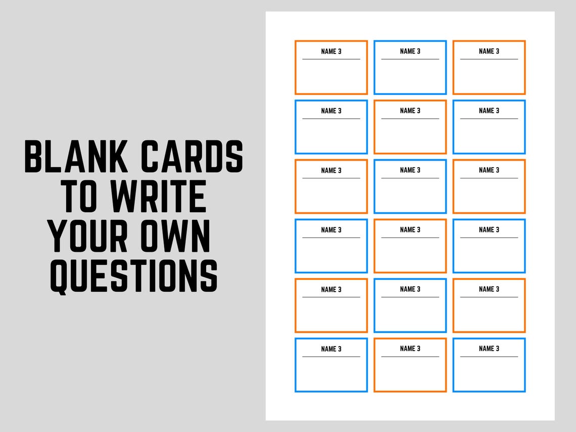 Summer 5 Second Game - Printable Party Game | Downloadable 5 Second ...