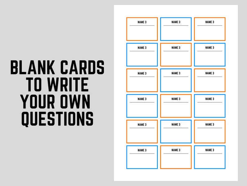 Summer 5 Second Game - Printable Party Game | Downloadable 5 Second ...