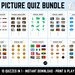 Printable Picture Quiz Bundle 10 Fun Quizzes in 1 Picture Round Quiz ...