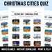 Printable Christmas Cities Picture Quiz With Answers: Picture Round ...