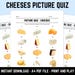 Printable Cheeses Picture Quiz With Answers: Picture Round Quiz Sheets ...