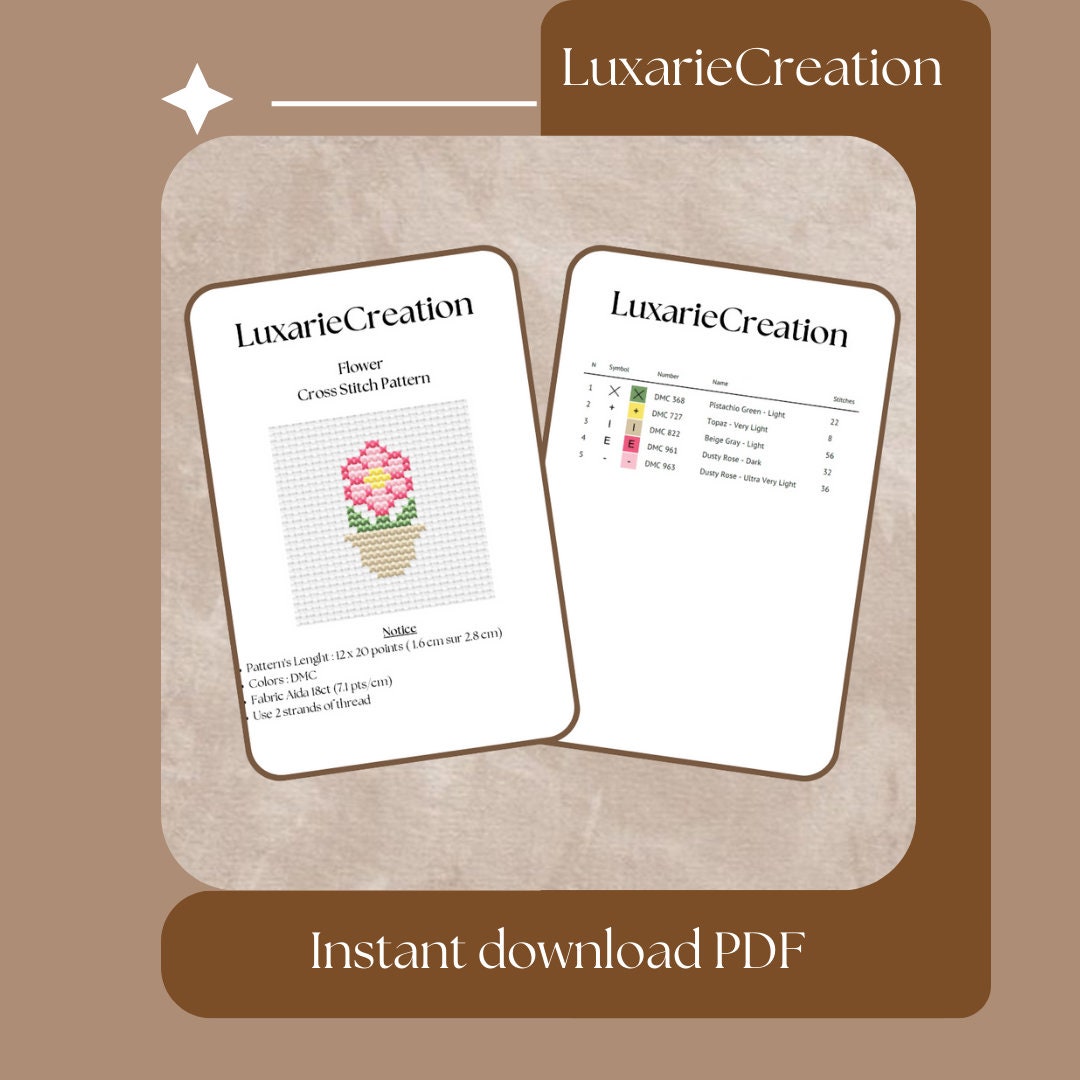Digital PDF pattern - FoxIny Skzoo cross stitch pattern - Etsy France