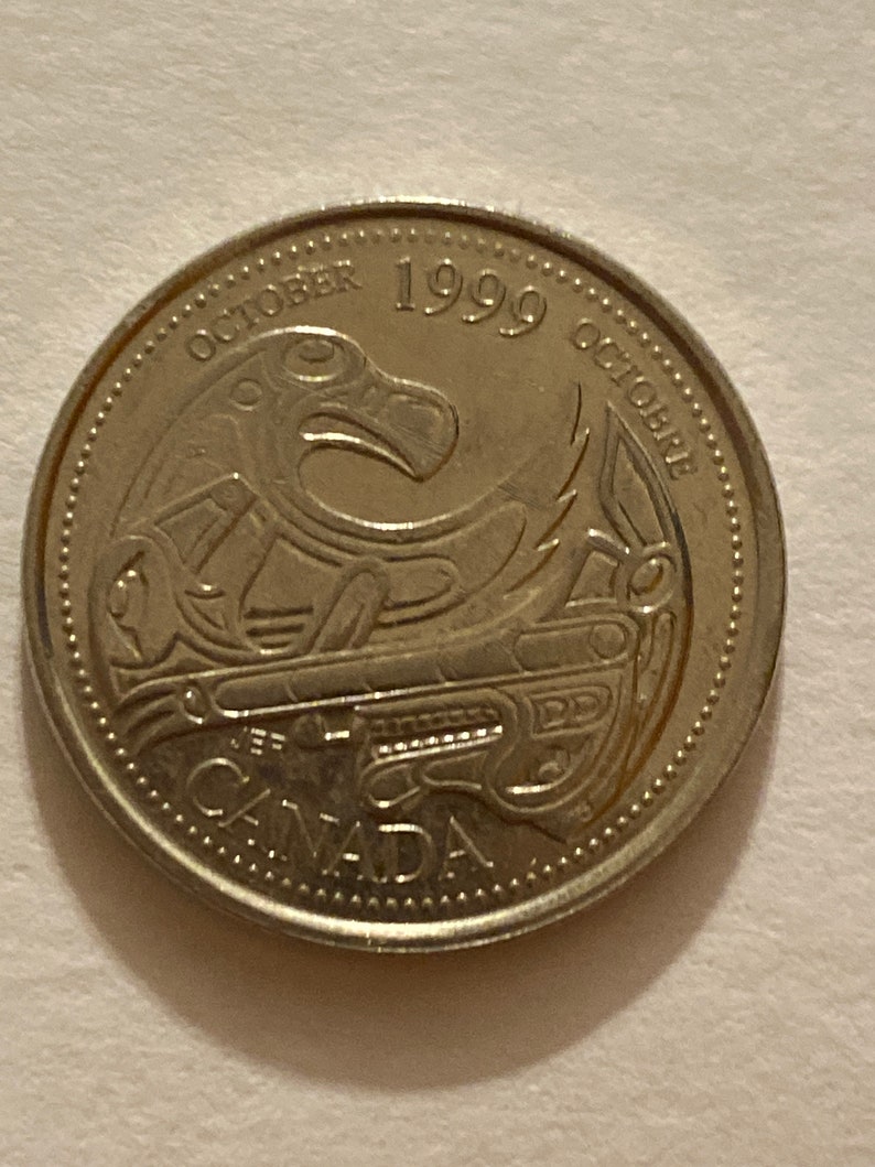RARE 1999 Canadian Quarters - Etsy Canada