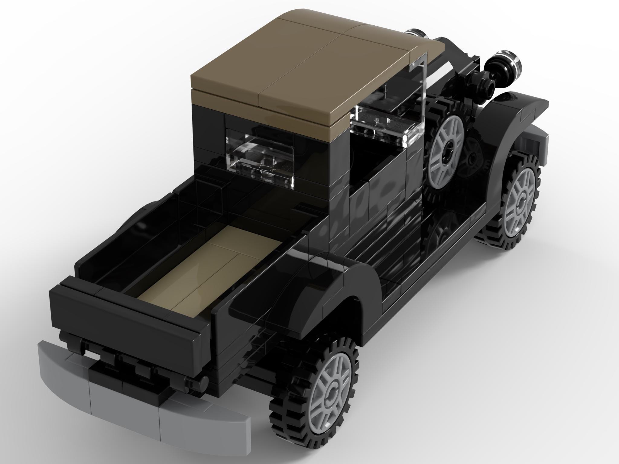 Custom LEGO Instructions - Ford Model A Pickup Truck (black Version) - Etsy