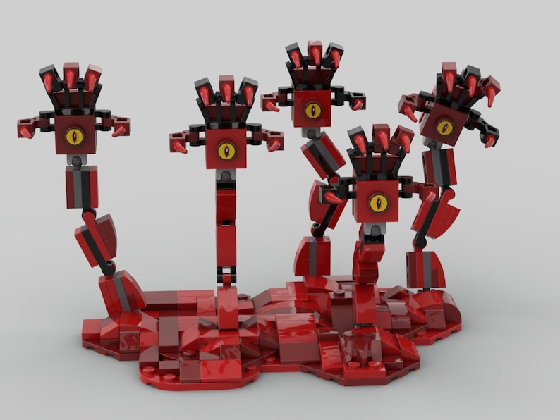 LEGO Gloom Hands Instructions - Etsy
