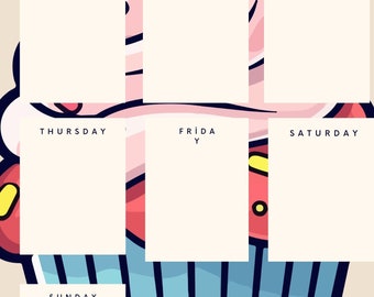 Weekly Planner - Etsy