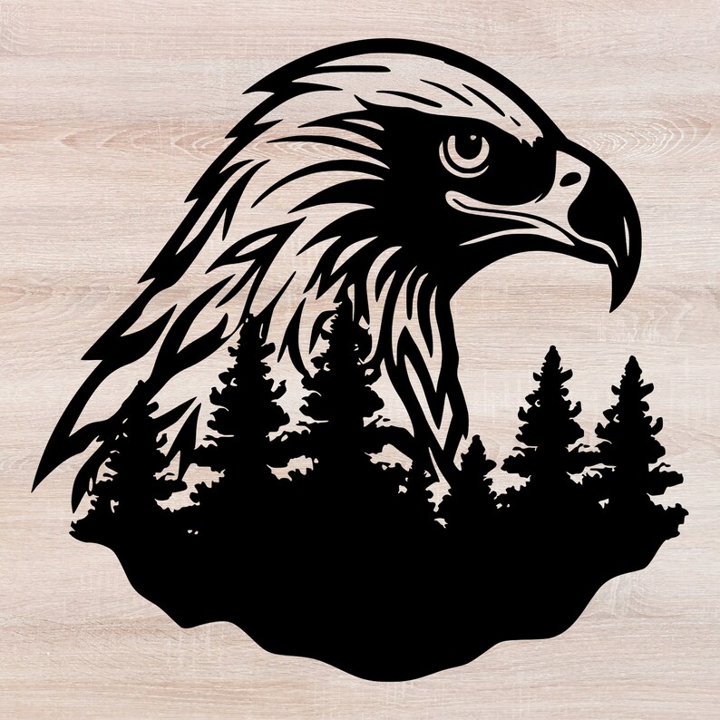 Eagle Svg, Eagle Clipart, Eagle Png, Eagle Head, Eagle Cut Files for ...