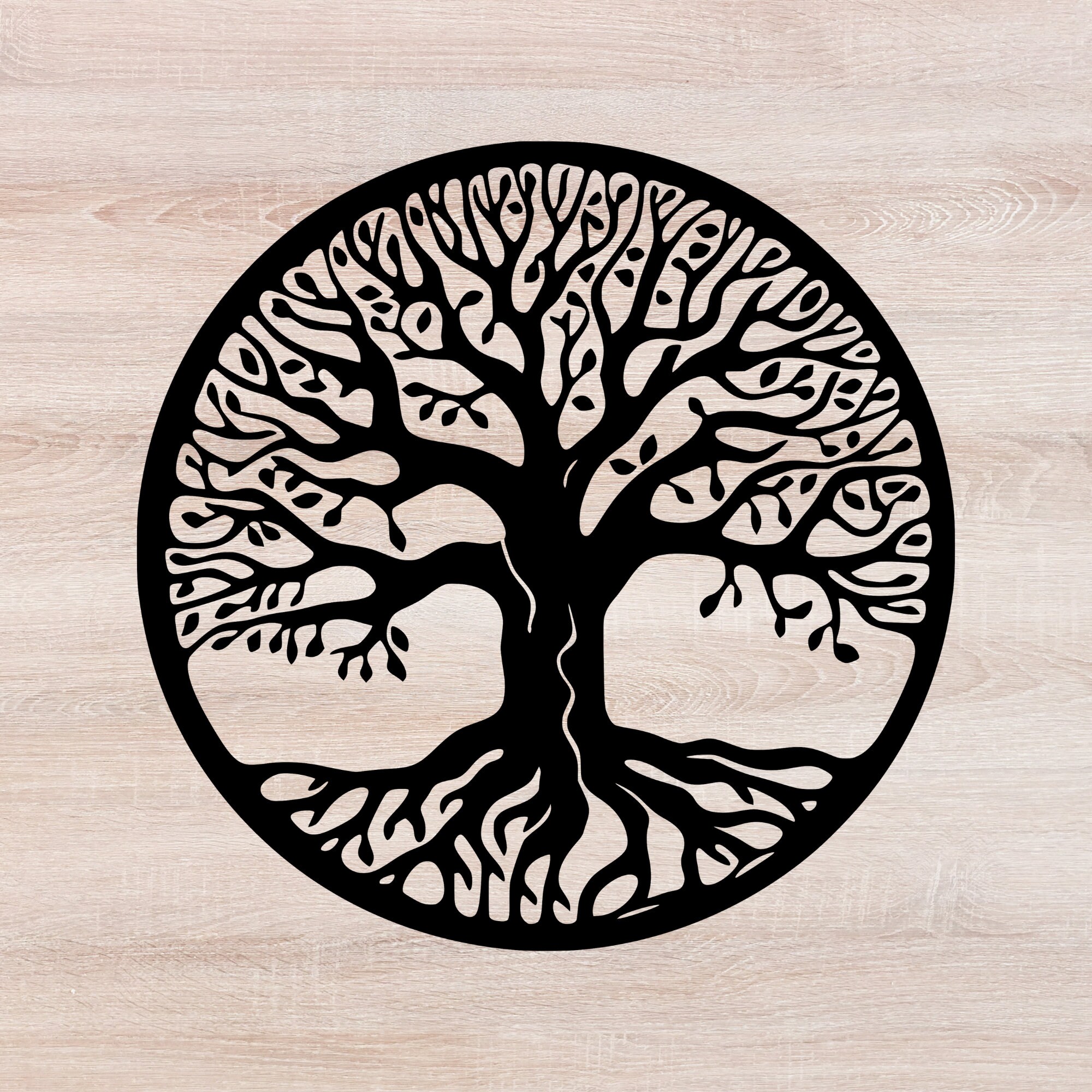 Tree of Life DXF File Svg / Png / Eps / File Cnc Plasma, Vinyl Cutter ...