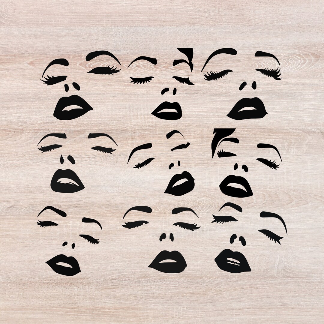 Woman Face SVG, Beautiful Face Svg, Woman Silhouette, Girl Face Svg ...