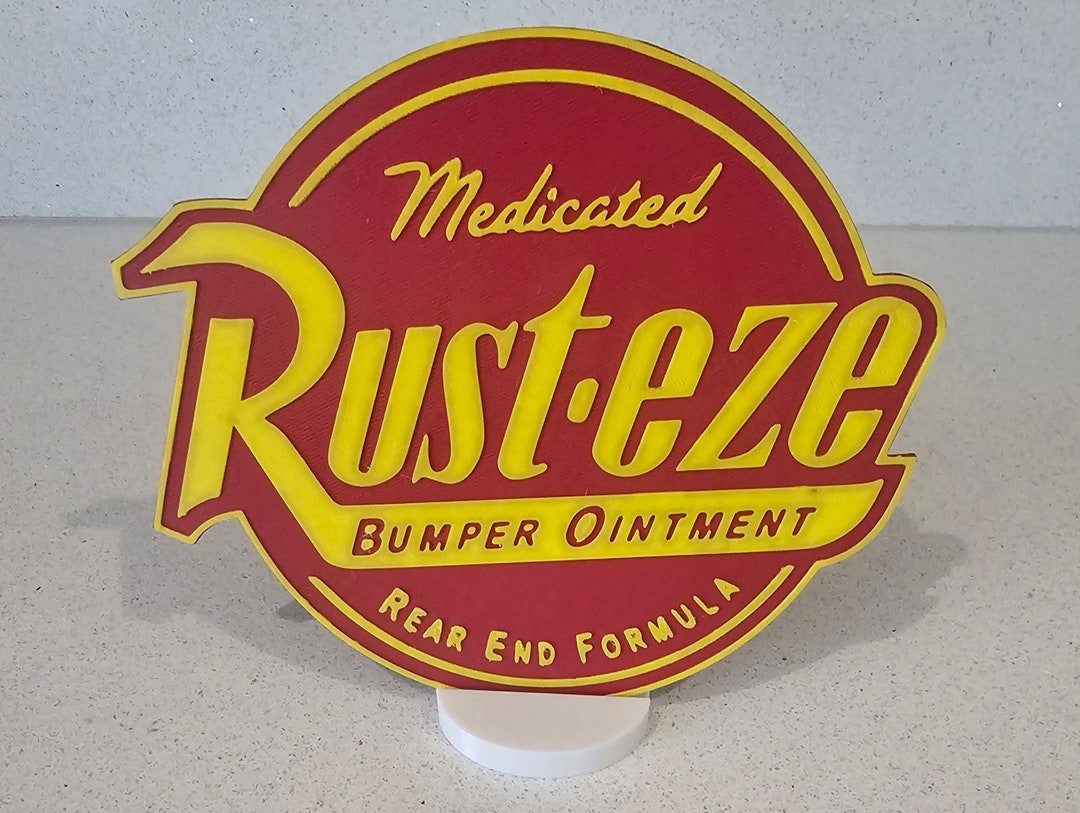 Rust-eze Cars Disneyland Pixar Sign. - Etsy UK