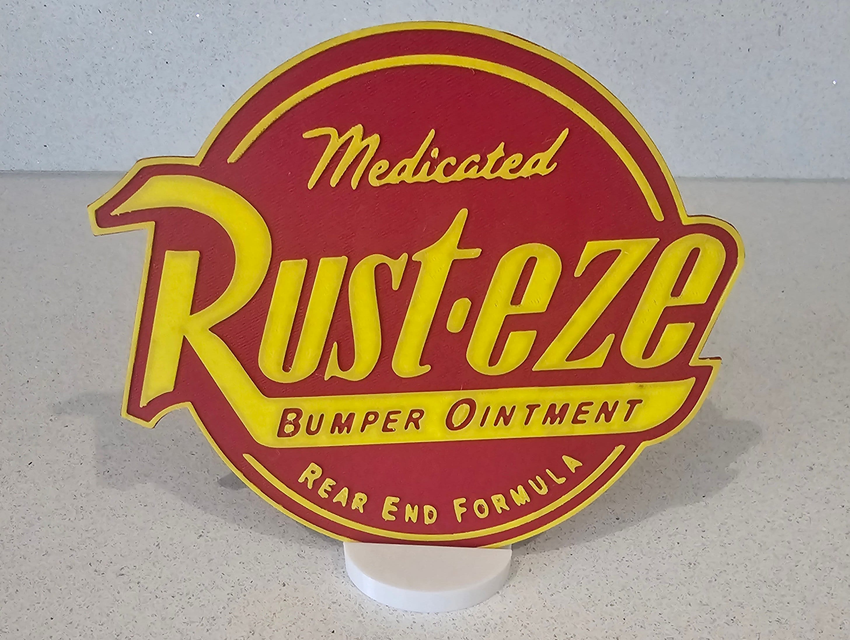 Rust-eze Cars Disneyland Pixar Sign. - Etsy UK