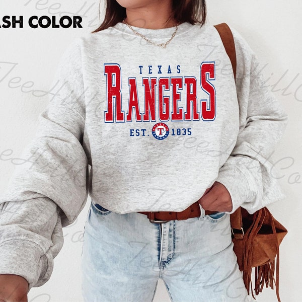 Texas Rangers Shirt Vintage - Etsy