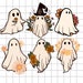 Retro Ghosts PNG SVG Digital Download | Cute Halloween Design - Etsy