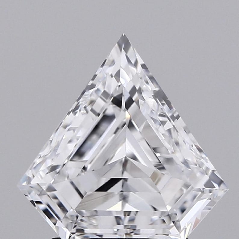 White Shield Cut Diamond for Jewelry Making | Loose Diamonds Pair for ...