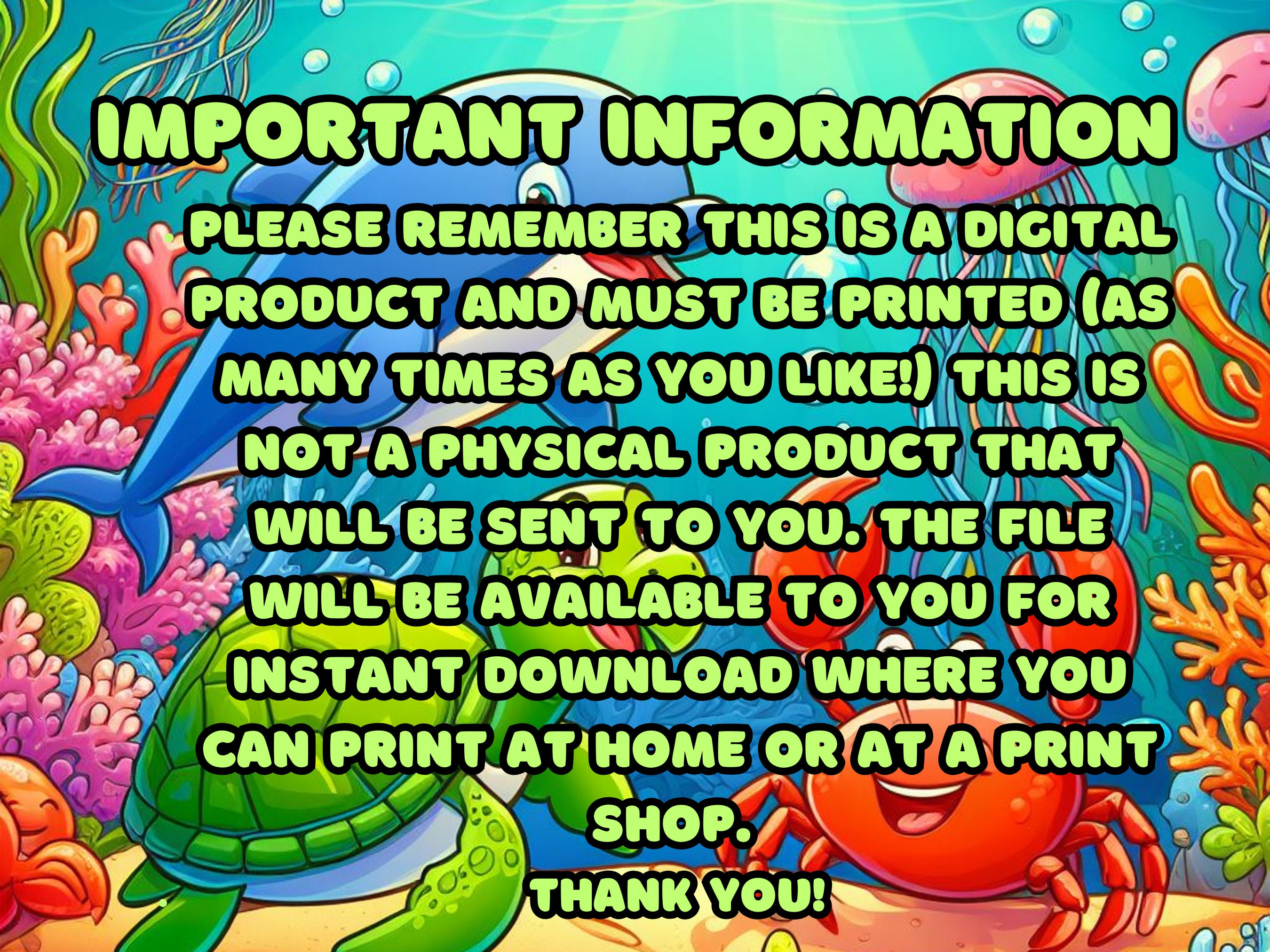 Under the Sea ABC Adventure!| 26 High Quality Coloring Pages | Digital ...