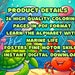 Under the Sea ABC Adventure!| 26 High Quality Coloring Pages | Digital ...