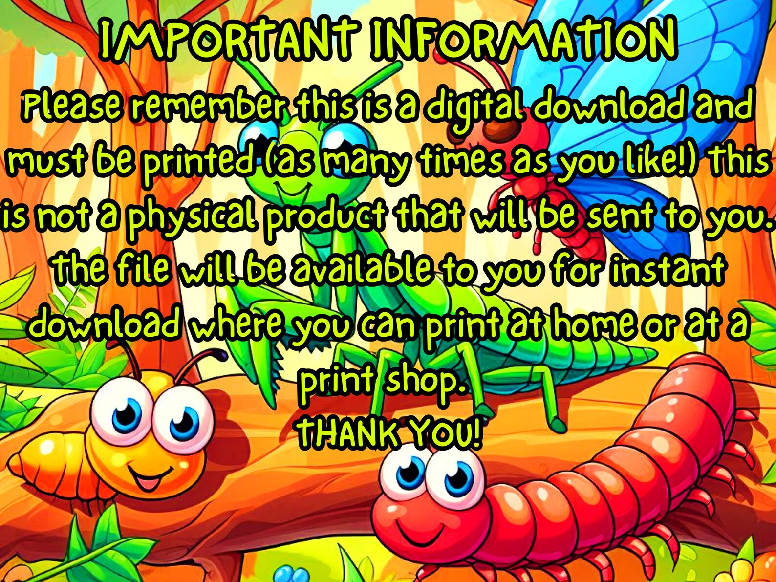 Buzzy Bugs! | 30 High Quality Coloring Pages | Digital Download | Learn About and Color Your ...