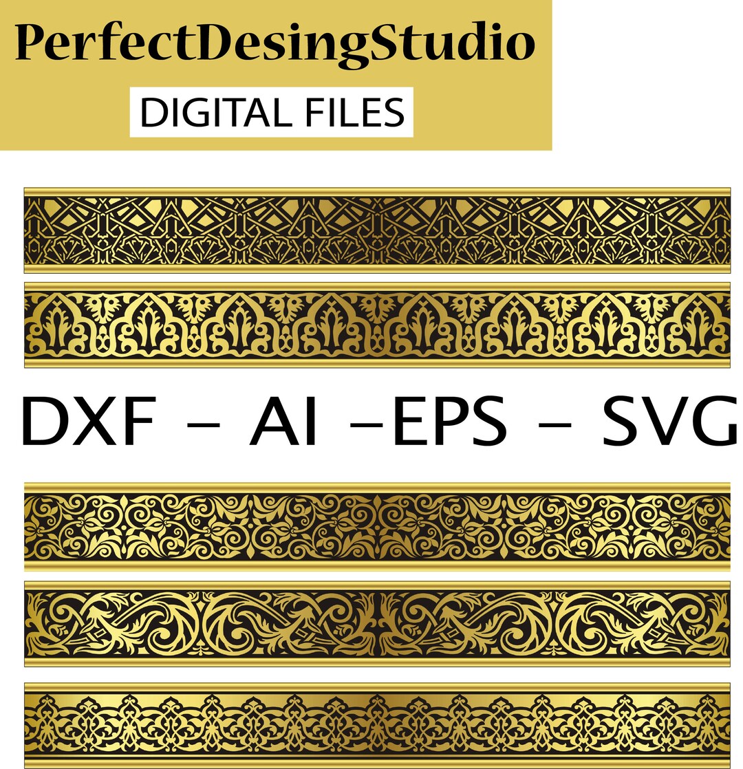 Moroccan Traditional Pattern Cnc Laser Ai-dxf-eps-svg - Etsy