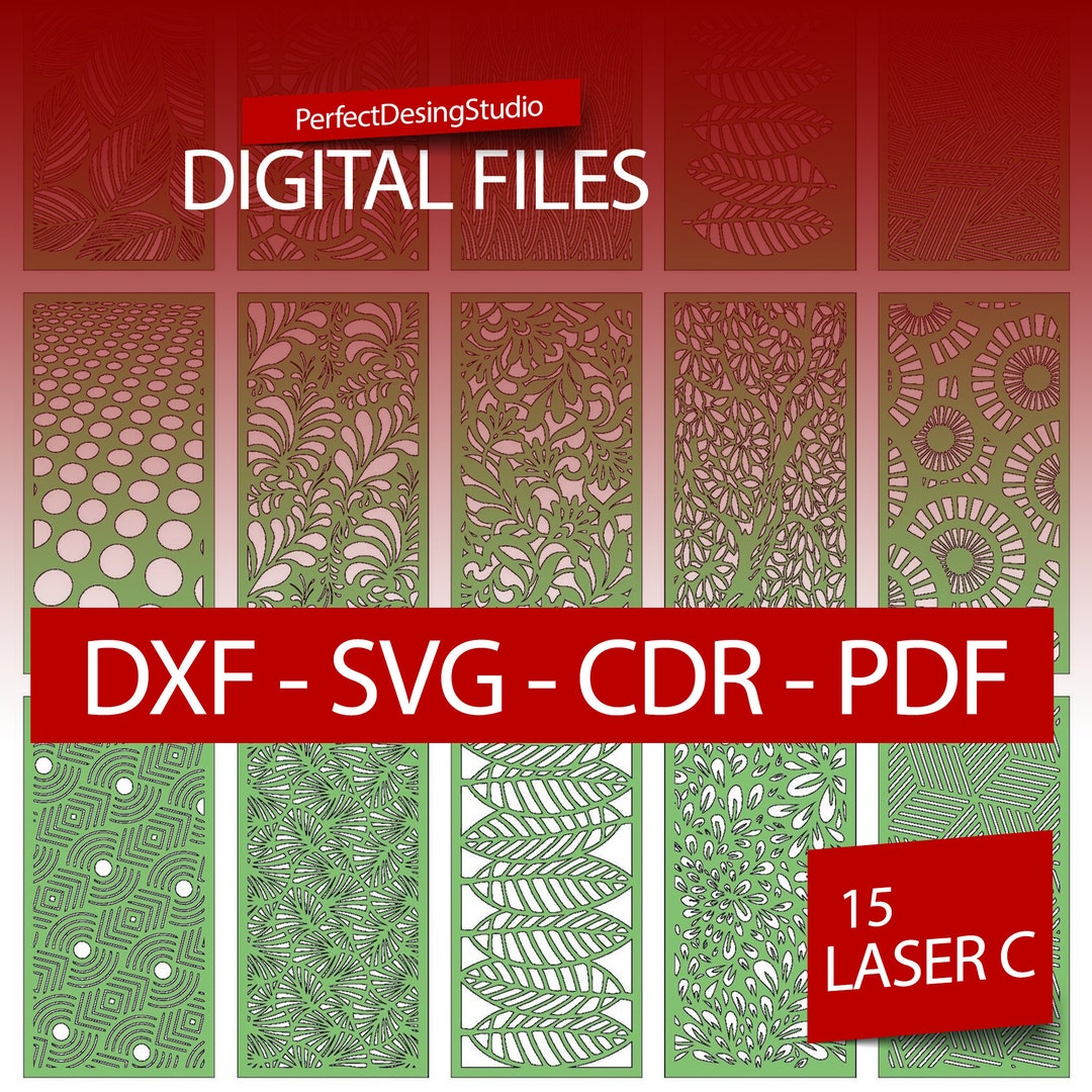 15 Laser Cut Cnc Moroccan Style CDR DXF EPS - Etsy Canada