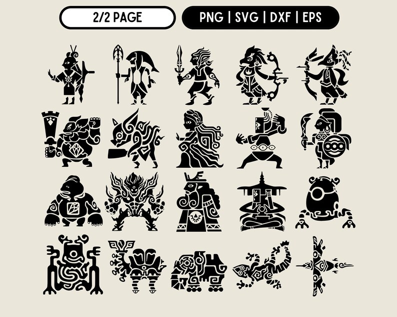 Paquete Zelda Svg, Imágenes Prediseñadas de Zelda, Zelda Tears of the ...