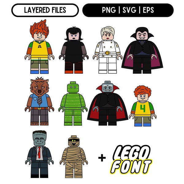 Hotel Transylvania Characters Svg - Etsy