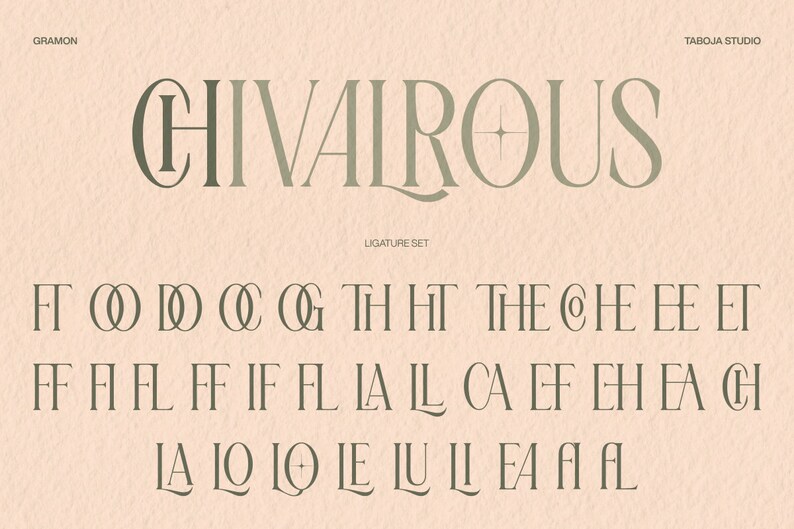 Gramond Serif Font Elegant and Versatile Typeface for Designers ...