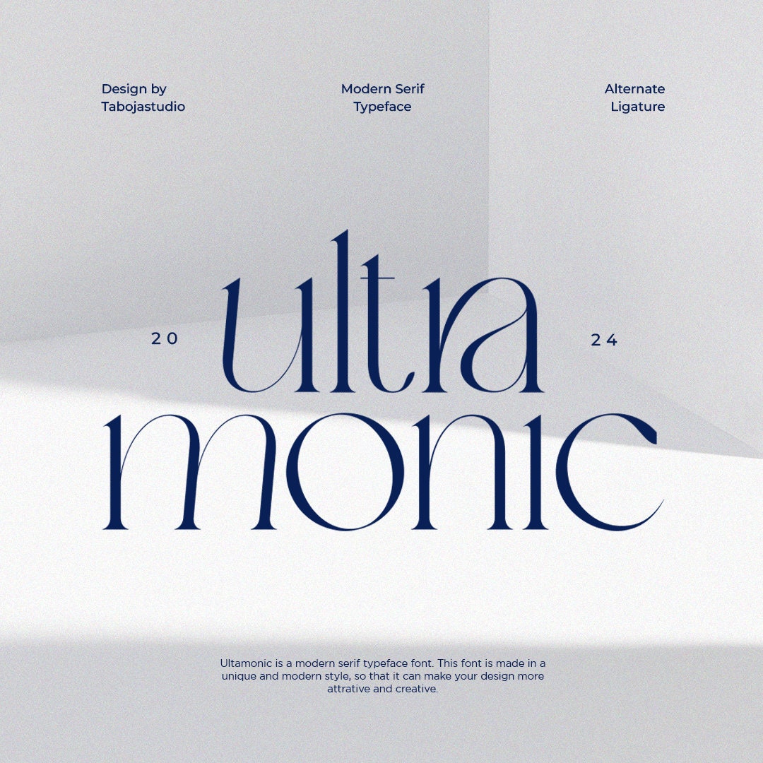 Ultra Monic Logo Maker, Font Bundle, Font for Cricut, Fonts for Cricut ...