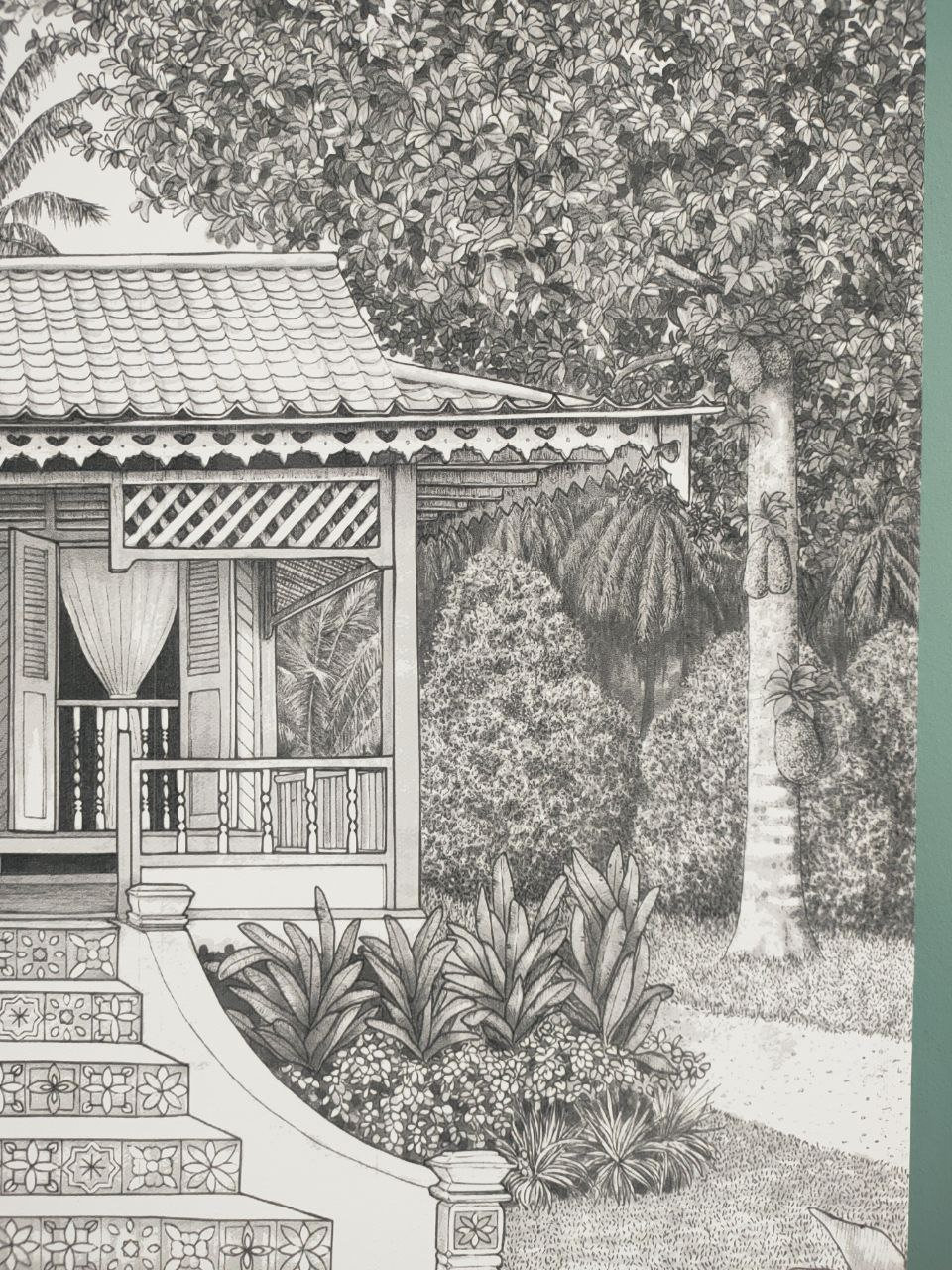 Printable Digital Art Malaysia Malay Traditional House | Malaysian ...